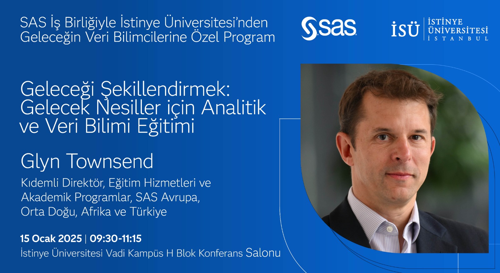 Sas Powered Data Science Program By Istinye University Launch Event İstinye University